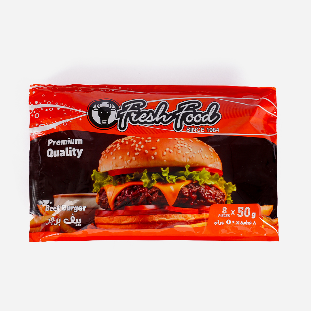 Premium Burger 8 pieces x 50g – Fresh Food